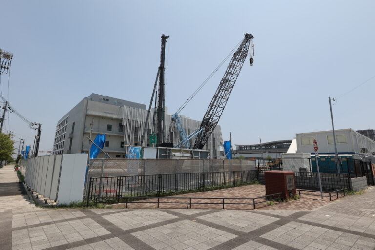 DP-Lab KOBE 新築工事 大和ハウス工業のレンタルラボ施設 重機による基礎工事が本格化 - こべるん ～変化していく神戸～